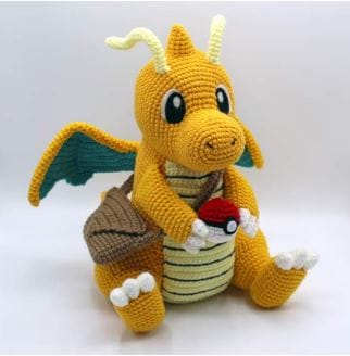 Dragonite Amigurumi Pattern - Crochet Fashion